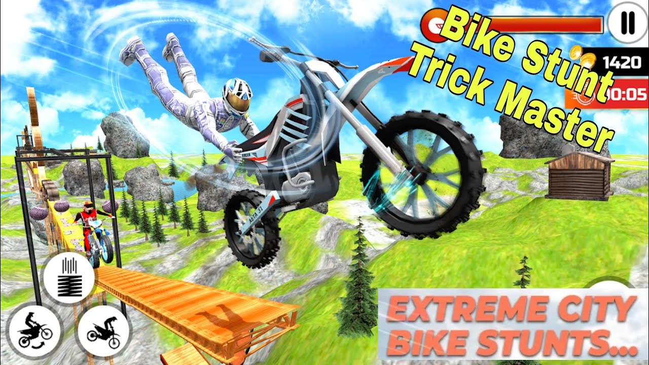 Bike Stunt Trick Master Bike Racing Game 2021 Gameplay Walkthrough ...