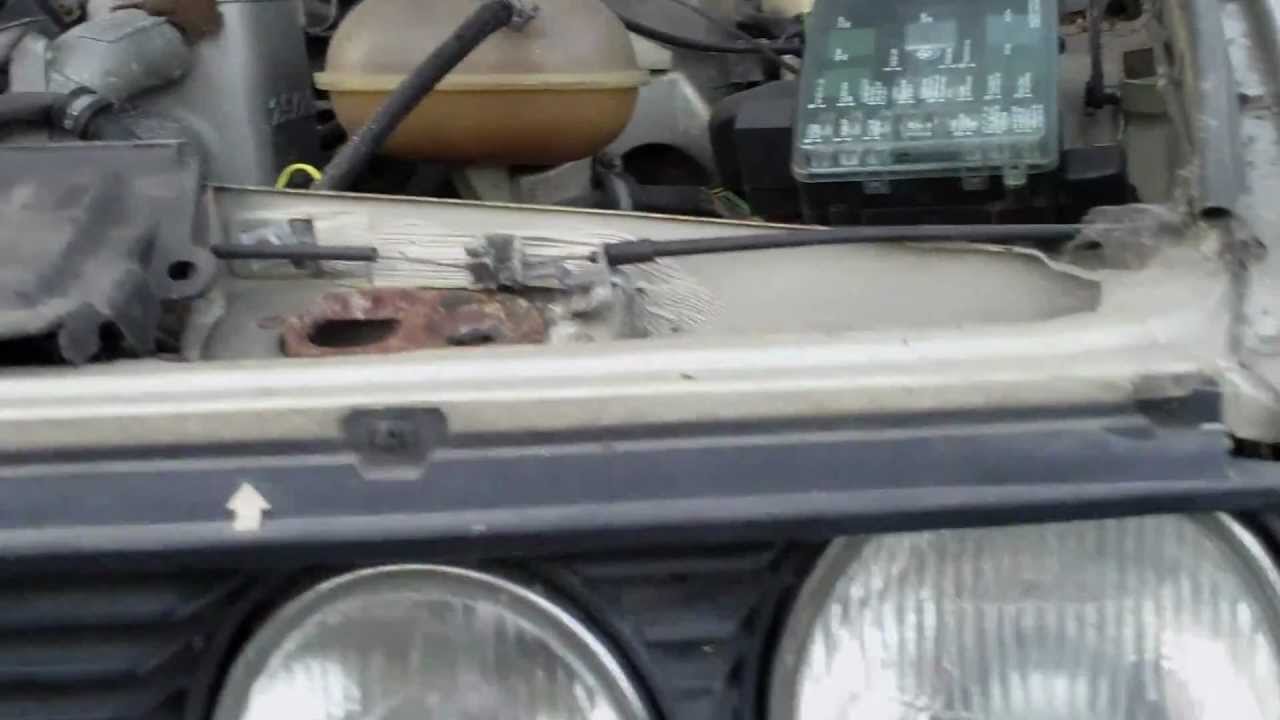 1987 BMW 528i E28 chassis M30 engine - YouTube