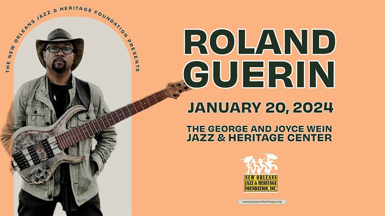 Jazz & Heritage Concert Series: Roland Guerin - YouTube