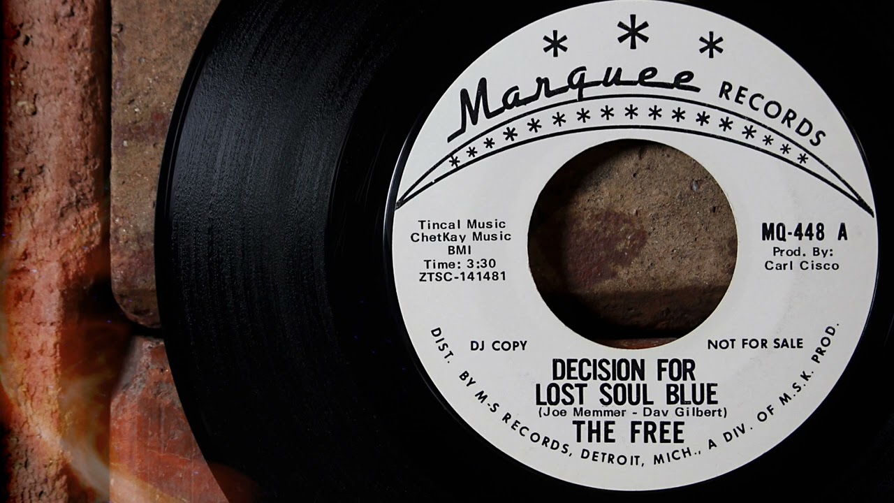 The Free - Decision For Lost Soul Blue ...1968 - YouTube