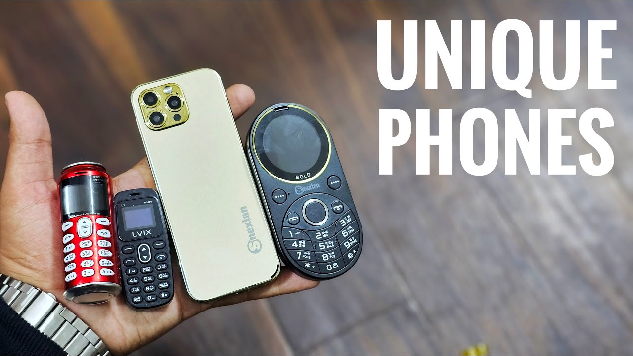 MOST UNIQUE PHONES | #techjacky #iphone #SNEXIAN #iphoneclone - YouTube