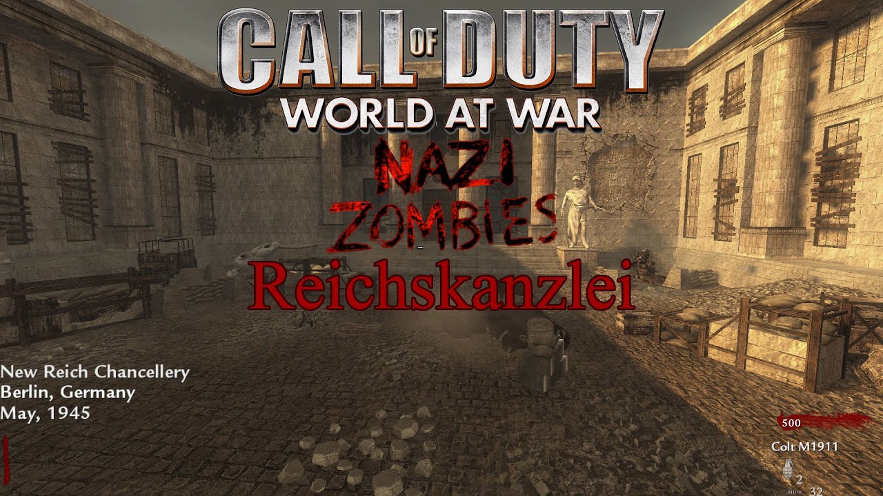 Call of Duty World at War PC | Custom Zombies on Reichskanzlei... with ...