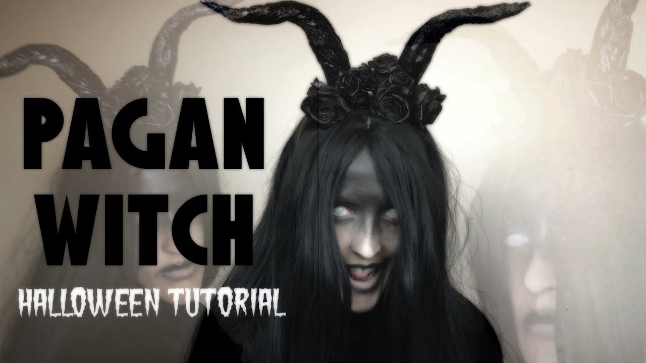 PAGAN WITCH | Halloween Tutorial 2017 - YouTube