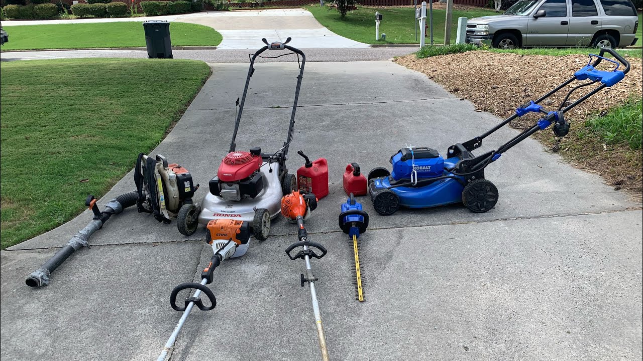 2025 lawn care setup 300 dollars a day - YouTube