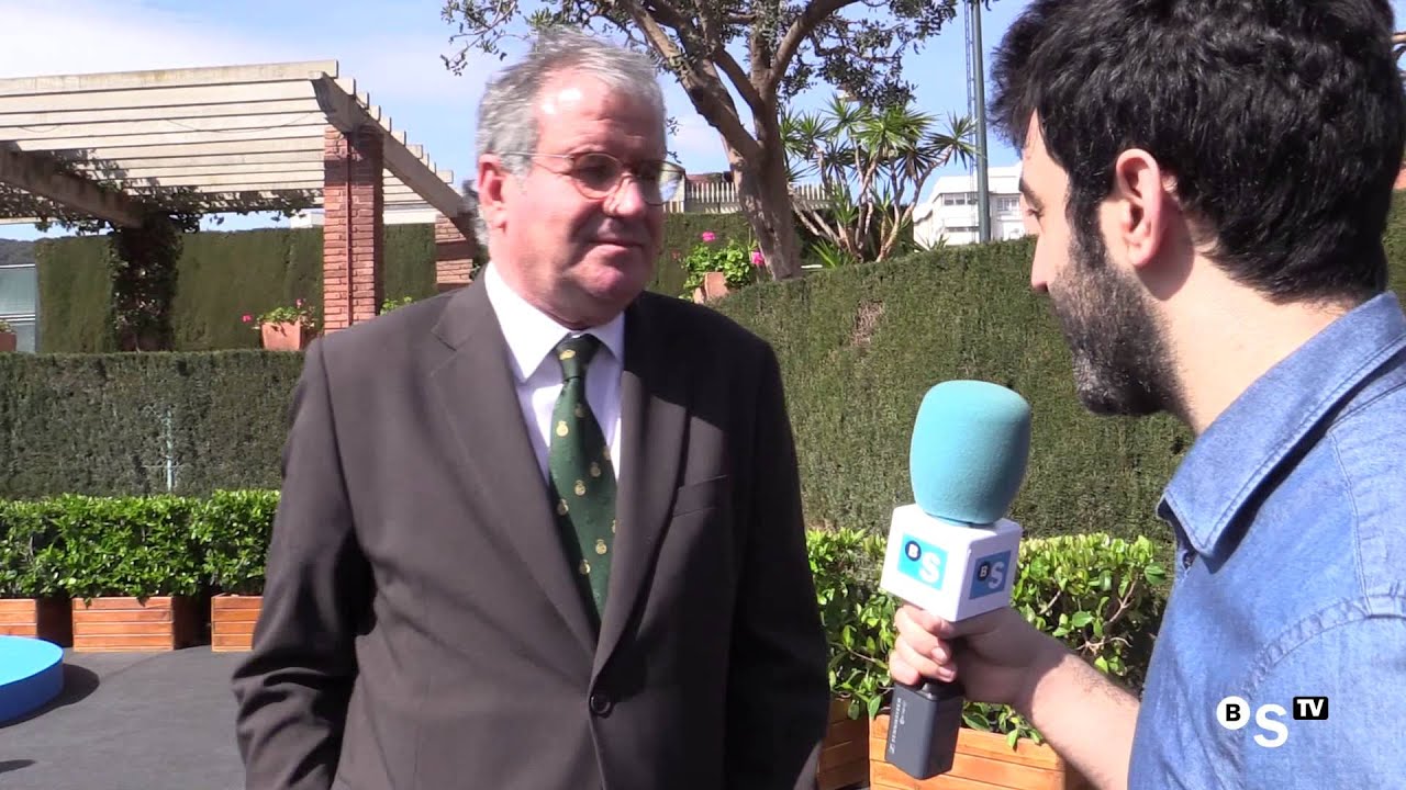 Entrevista a Albert Agustí en la presentación del Barcelona Open Banc ...