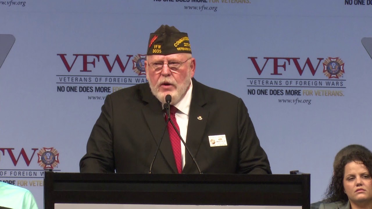 2017 VFW National Commander Keith Harman's Acceptance Speech - YouTube