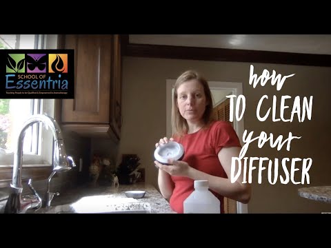 How to clean your essential oil diffuser - YouTube