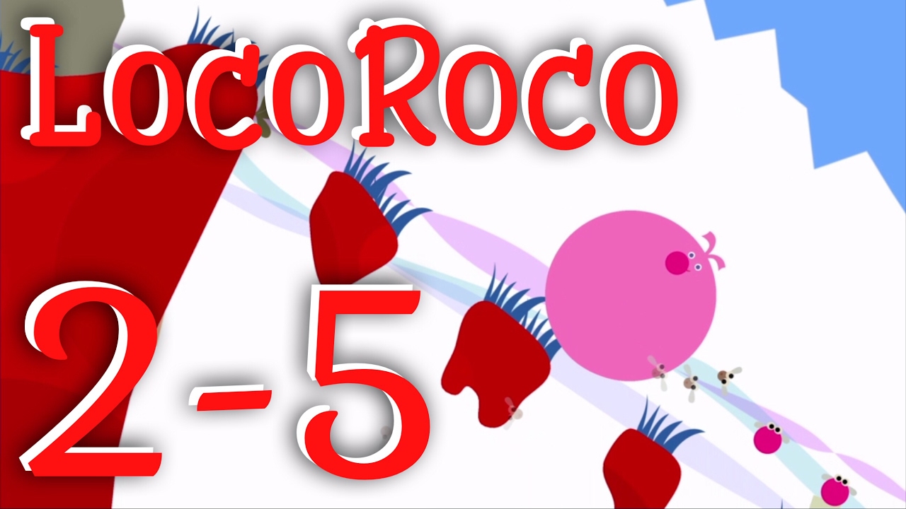 LocoRoco Remastered | LEVEL 2-5 | All Berries, Pickories, MuiMui and ...