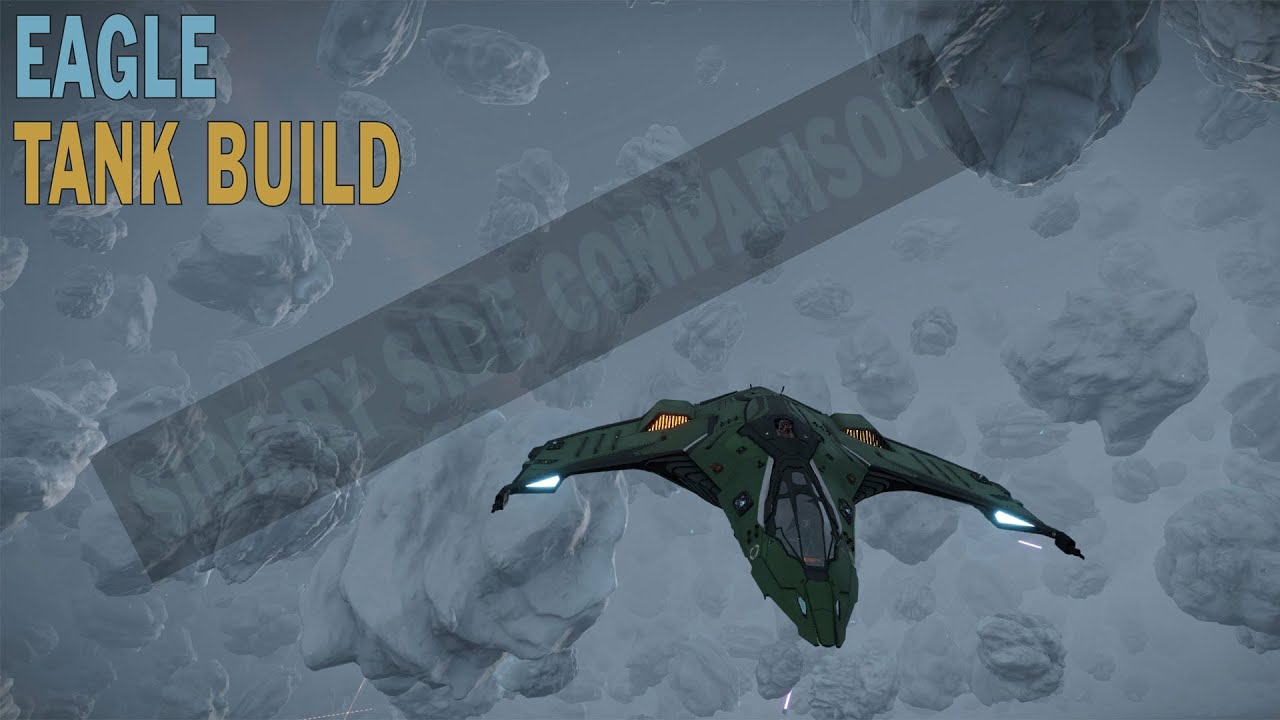 Elite:Dangerous. Eagle Tank Build. Side by Side comparison with ...