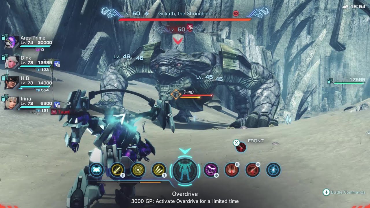 Xenoblade Chronicles X Definitive Edition Ares Prime Vs Goliath the ...