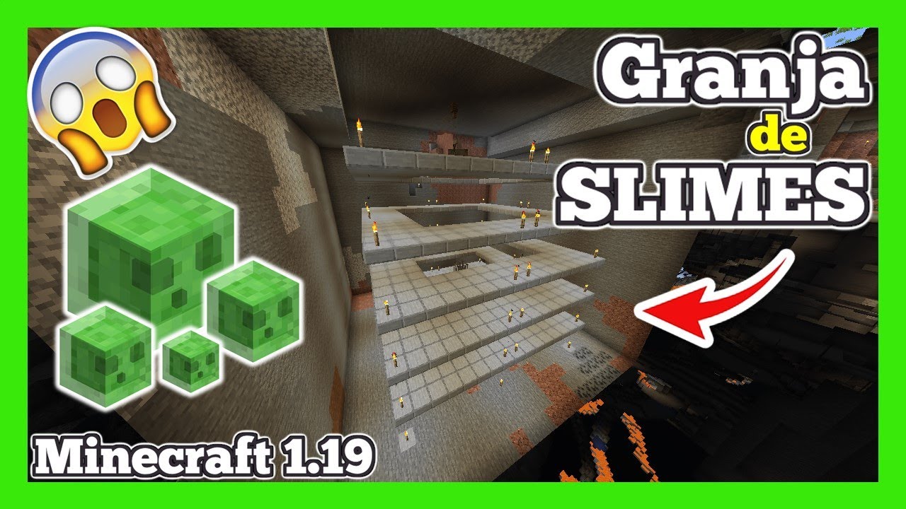 Granja de SLIMES Muy FÁCIL - +3,000 Slime p/Hora - Tutorial MINECRAFT 1 ...