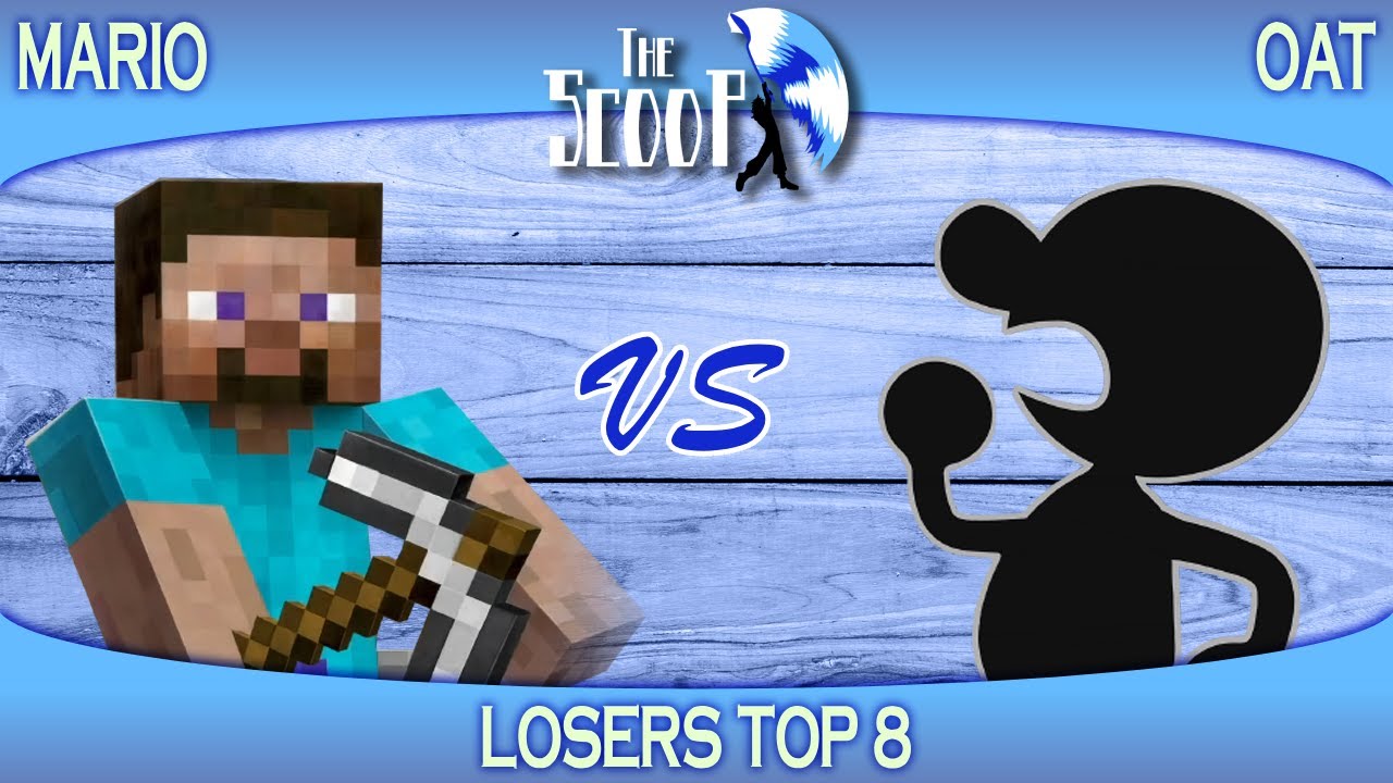 DS | Mario (Steve) vs DS | oaT (Mr. Game & Watch) - The Scoop 4 Losers Top 8 - YouTube