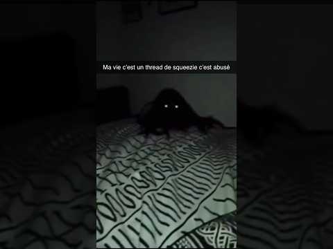 IL Y A UN MONSTRE SOUS MON LIT !!! #scary #scaryvideo #horrorshorts #horror
