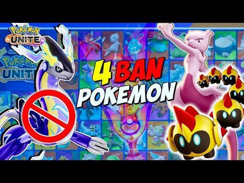 Pokemon Unite DEVELOPER - Ban 4 Pokemon @PokeVenger - YouTube