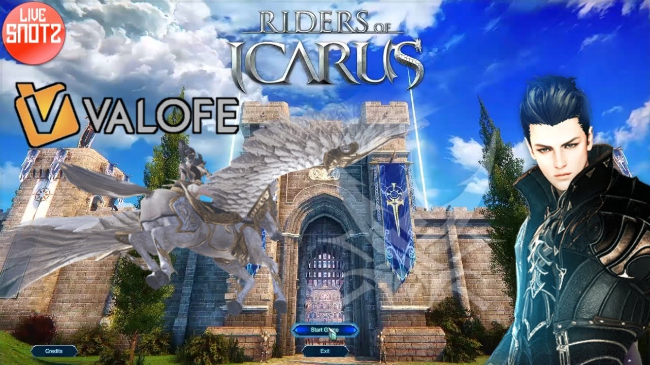 🔴#2 GAME BARU RILIS GAES DI VALOFE - RIDERS OF ICARUS VALOFE - YouTube