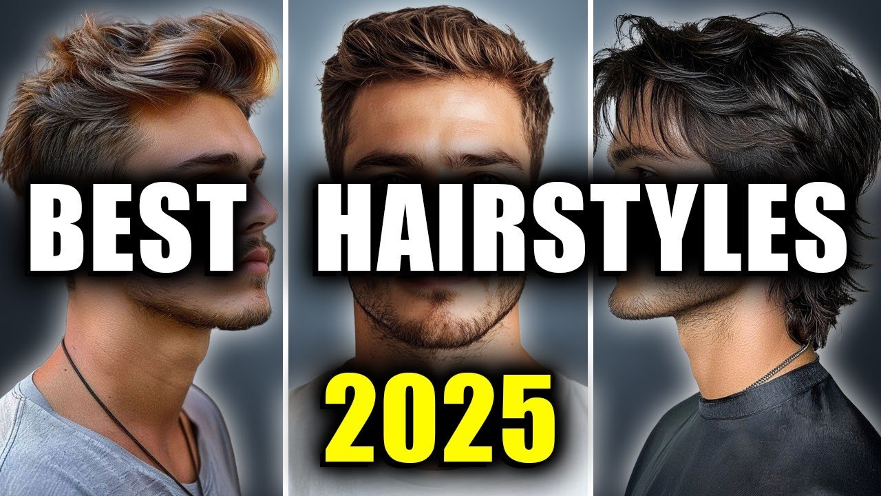 8 Best Hairstyles For Guys in 2025 - YouTube