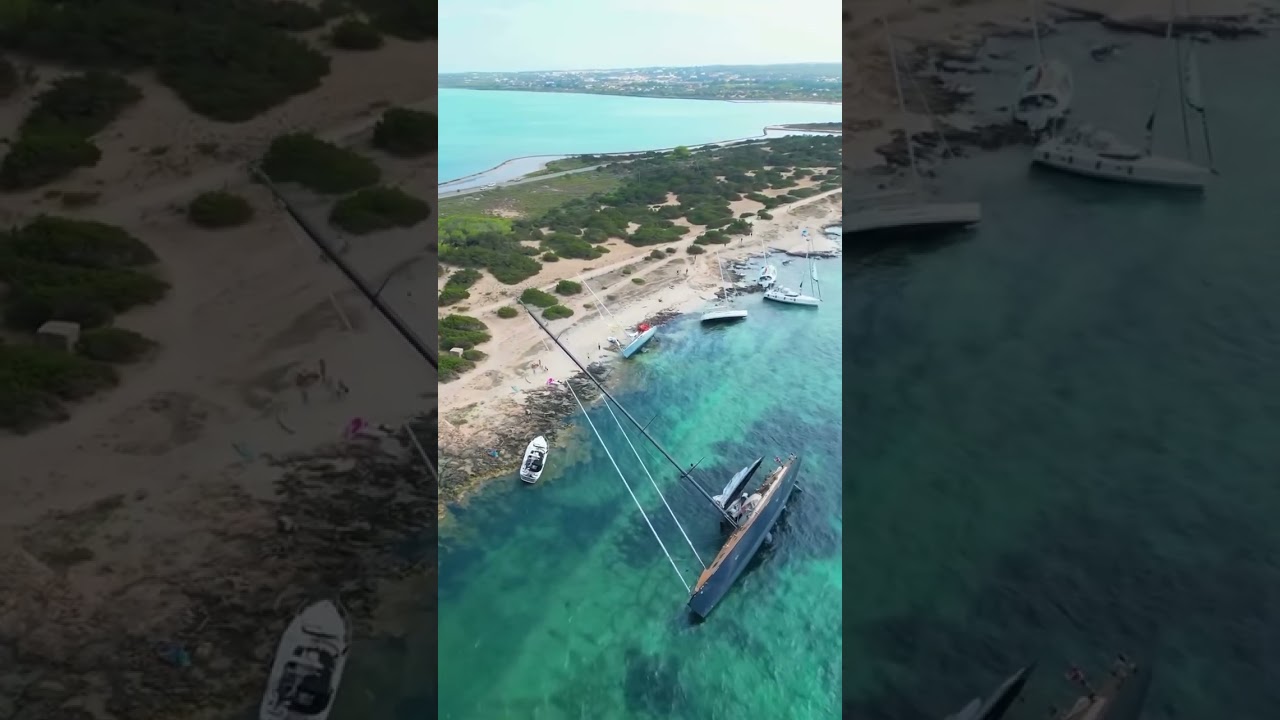 Dramatische beelden tonen verwoesting op Formentera na storm ...