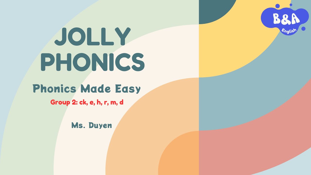 Phonics Made Easy | Group 2 (ck, e, h, r, m, d) - YouTube