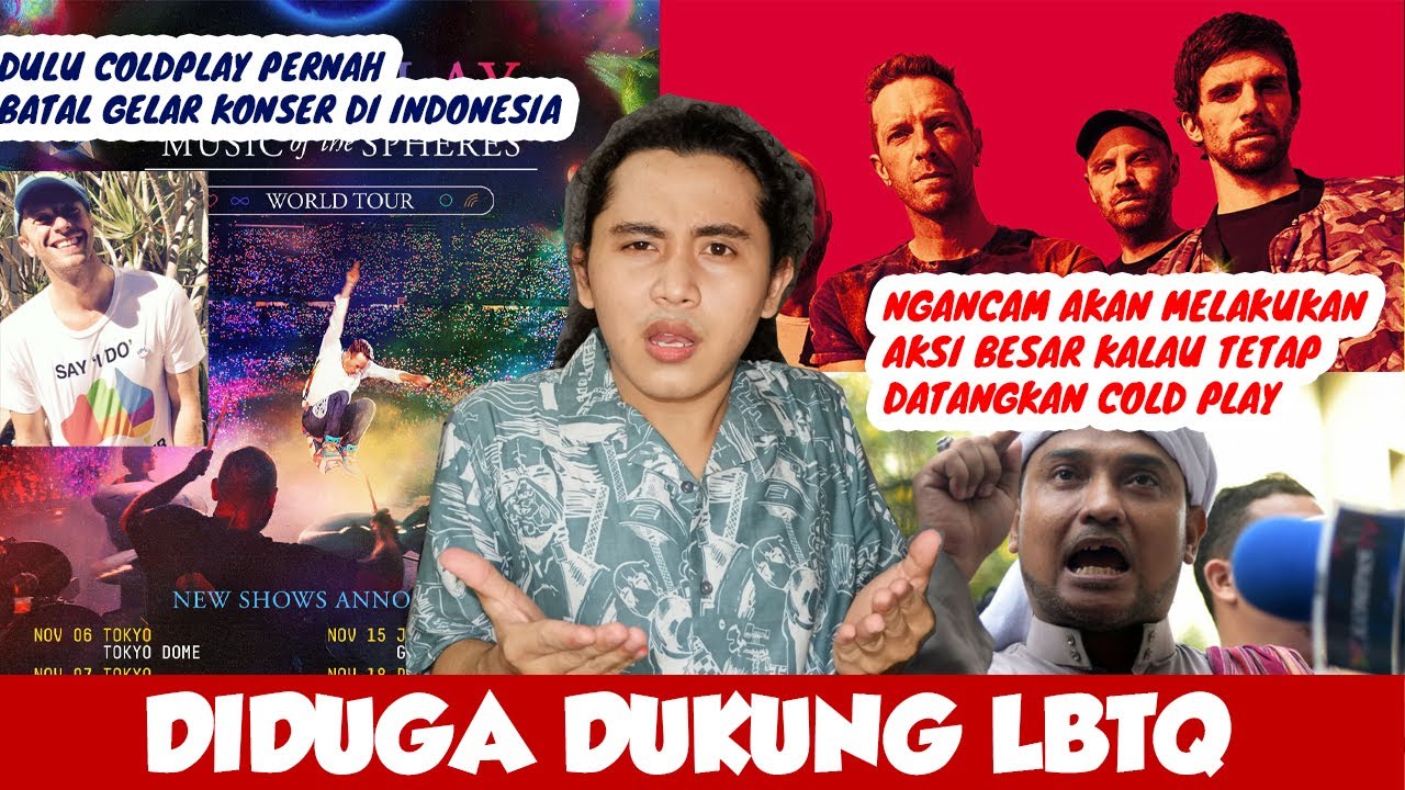 Disebut Dukung LGBTQ, Konser ColdPlay Indonesia Ditolak PA 212 & Ancam ...