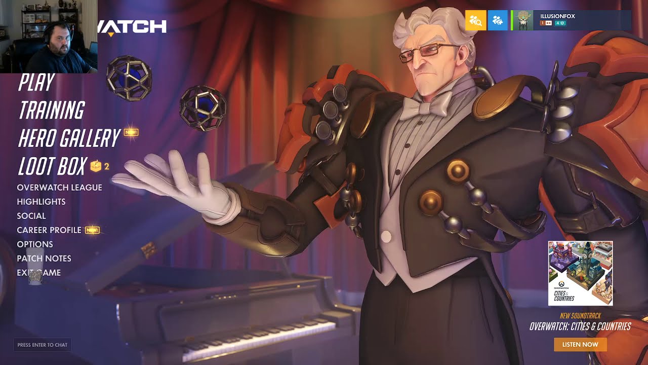 lets try and earn that maestro skin, overwatch - YouTube
