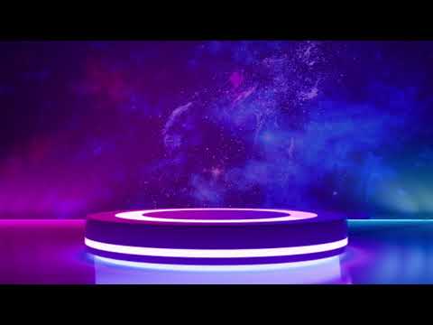 FREE Space & Stage Animated Background Loop - YouTube