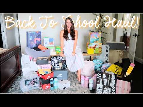 HUGE BACK TO SCHOOL HAUL FOR ALL 5 KIDS! 🎒 First Year ALL 5 Are in School! | Pre-K–10th Grade