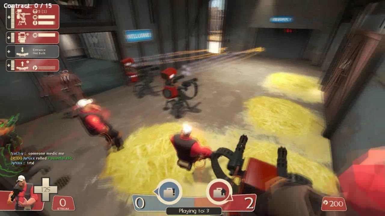 TF2: Building in enemy intel and spawn (Part 1) - YouTube