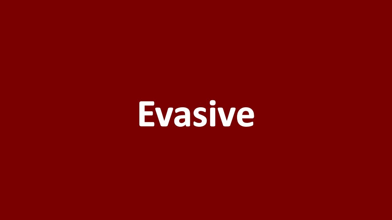 Evasive - YouTube