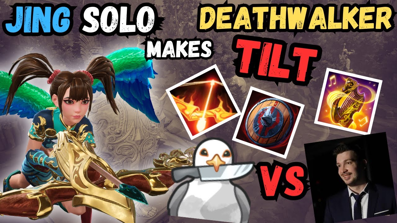 JING WEI Solo makes DEATHWALKER *TILT*?!? Jing Wei Gameplay | SMITE 2 ...