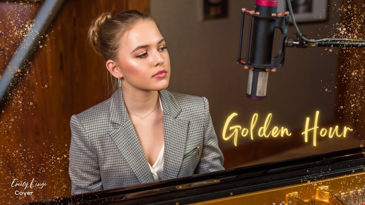 Golden Hour - JVKE (Piano and vocal cover by Emily Linge) - YouTube Music