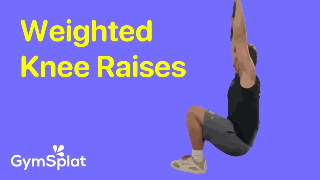 Weighted Hanging Knee Raises - YouTube