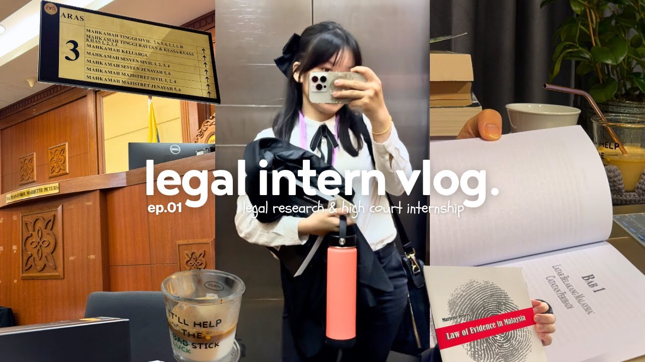 high court internship ep.01 ⚖️📚 productive days, legal research & court ...