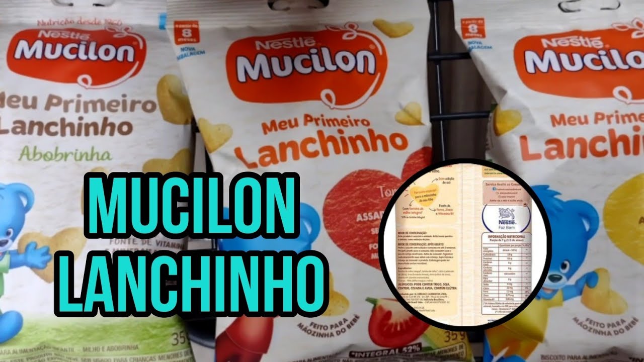 MUCILON MEU PRIMEIRO LANCHINHO NESTLE | BISCOITO INFANTIL MUCILON ...