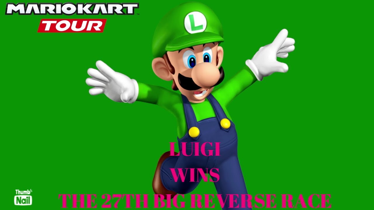 Luigi Wins The 27th Big Reverse Race - YouTube