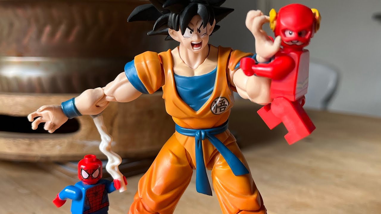 Goku vs Spider-man and the flash - YouTube