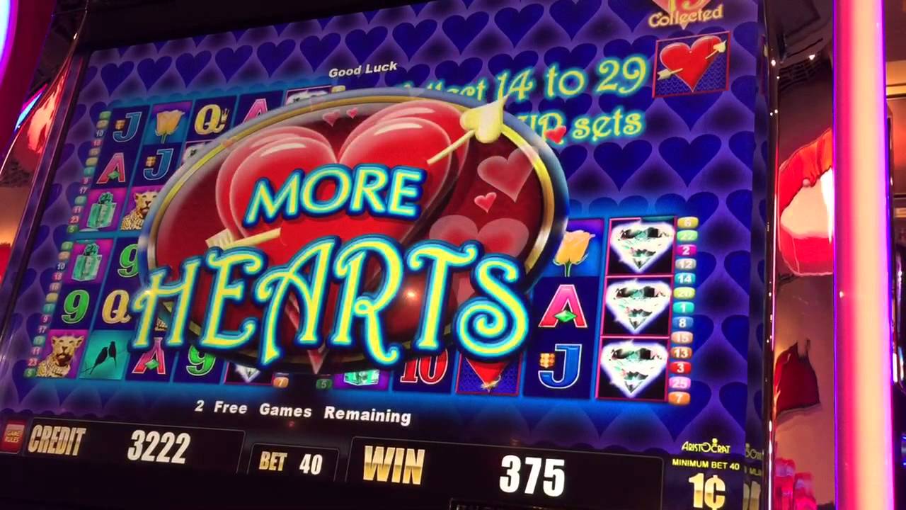 More Hearts Slot Machine FREE FEATURE Bonus..NICE! - YouTube