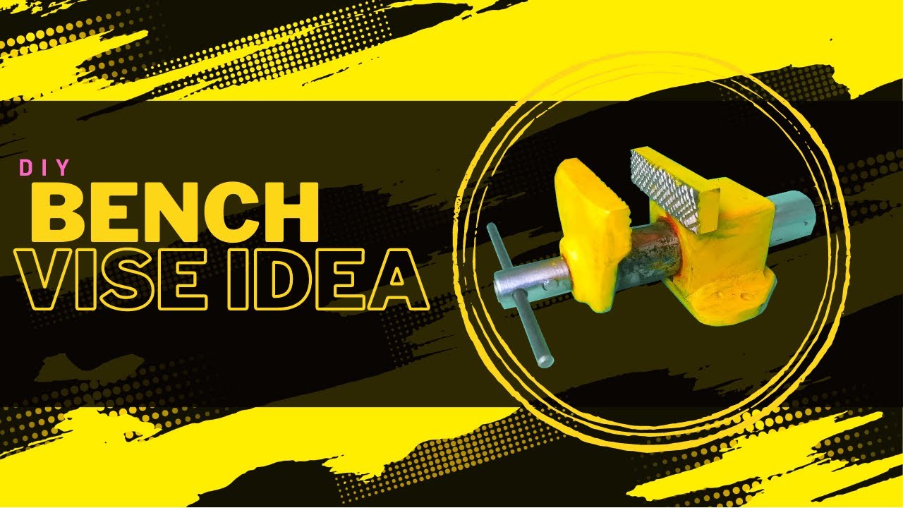 Another Easy Bench Vise Idea 💡 - YouTube