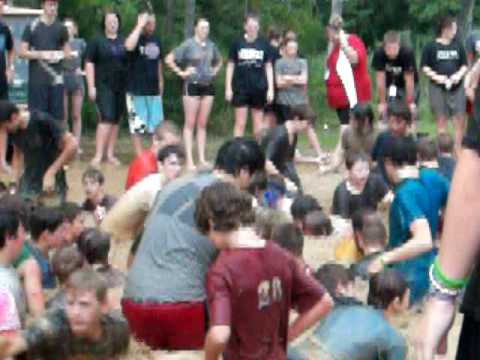 Guys Mud Pit Golf Ball Game - YouTube