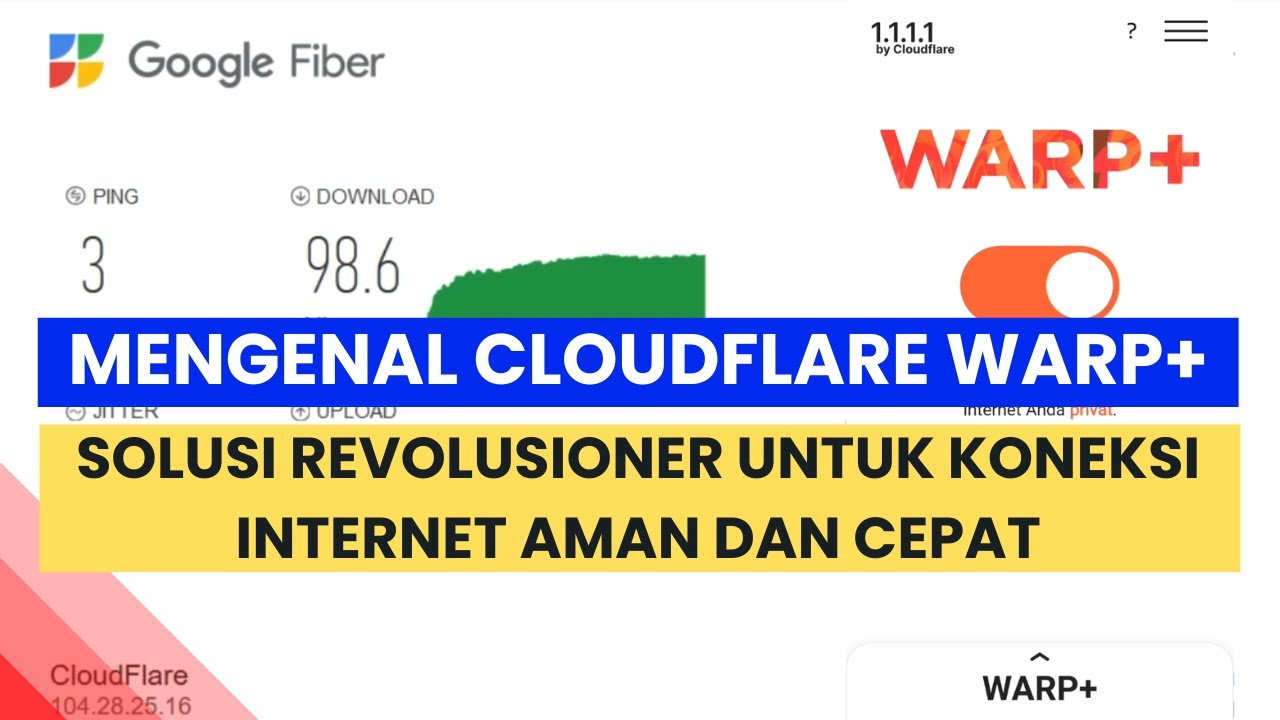 CLOUDFLARE 1.1.1.1 WARP+ LEBIH DARI SEKEDAR VPN BIASA - YouTube