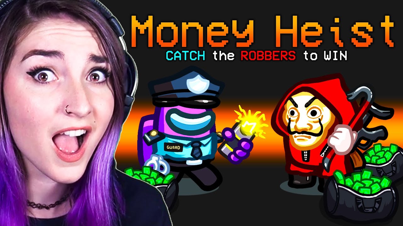 ROBBING A BANK in AMONG US?! - YouTube