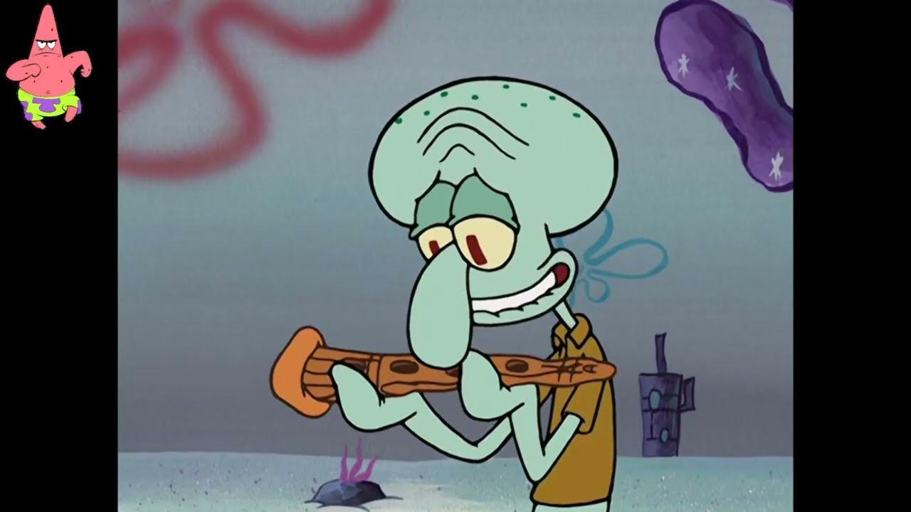 SpongeBob's Clarinet Christmas Gift to Squidward Playing a Christmas Music for 10 Hours - YouTube
