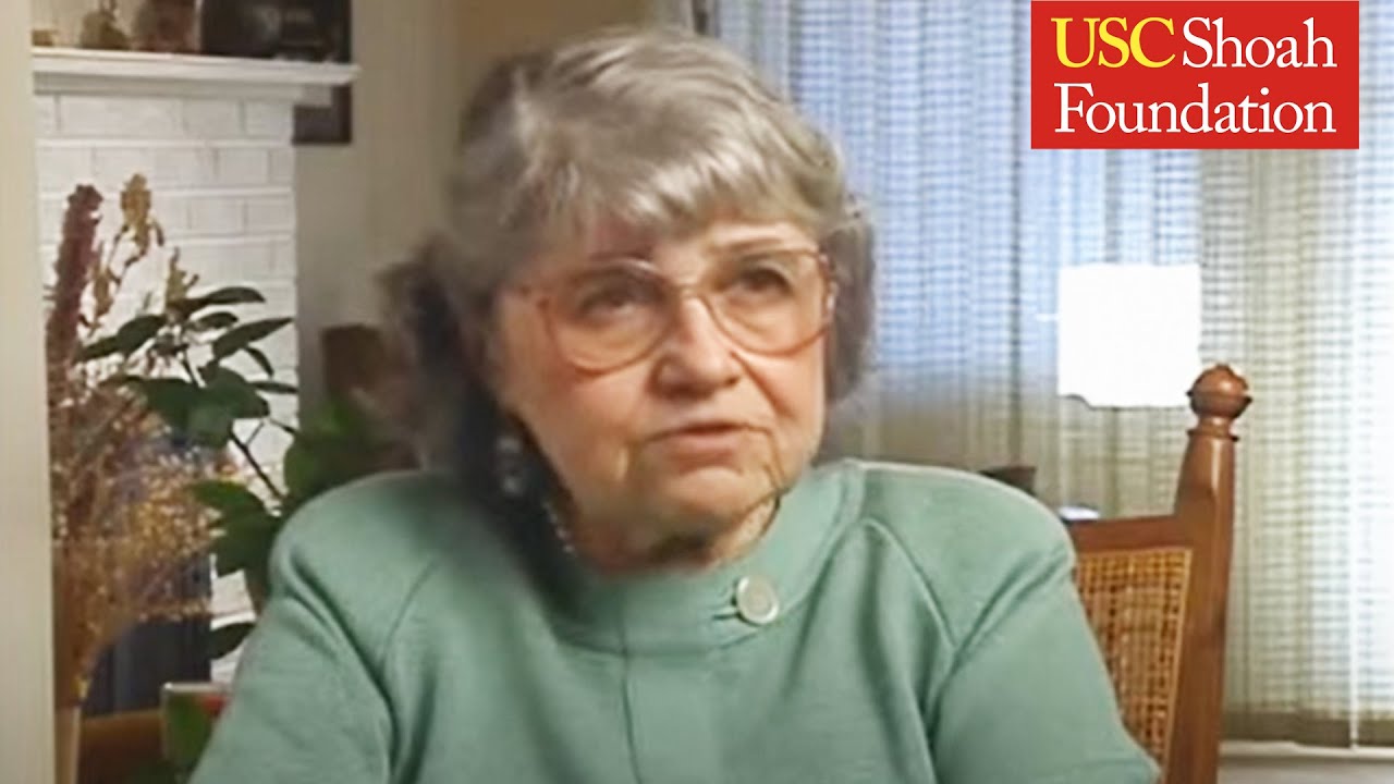 Testimony of Holocaust Survivor Hedy Epstein | USC Shoah Foundation ...