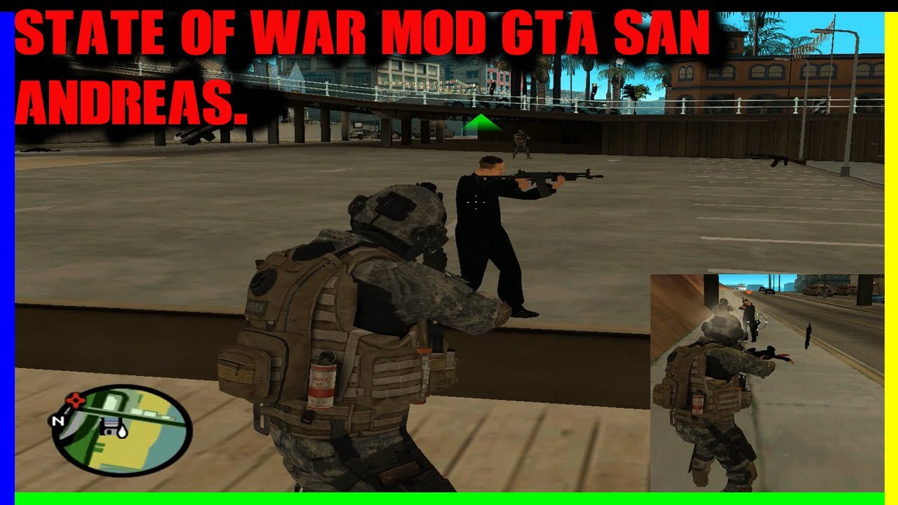 State Of War Mod For GTA SAN ANDREAS - YouTube