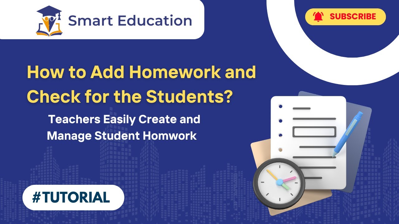 How to Add and Check Homework for the Student? - YouTube