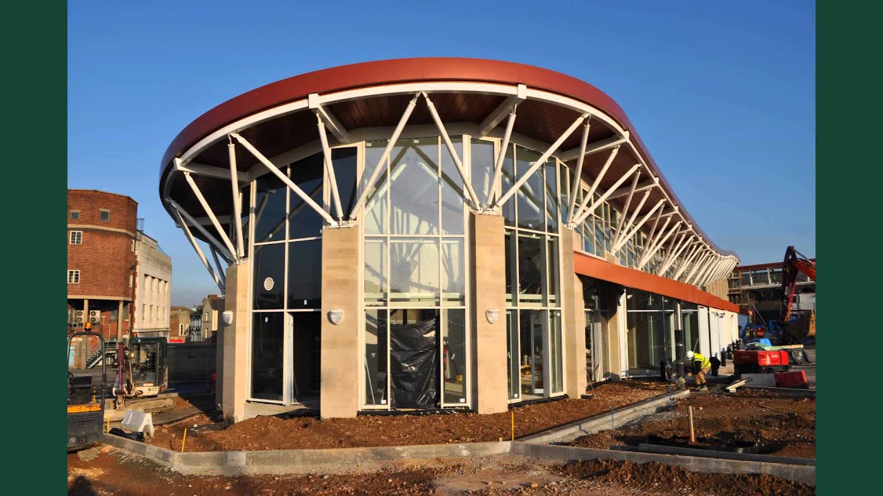 The New Mansfield Bus Station - YouTube