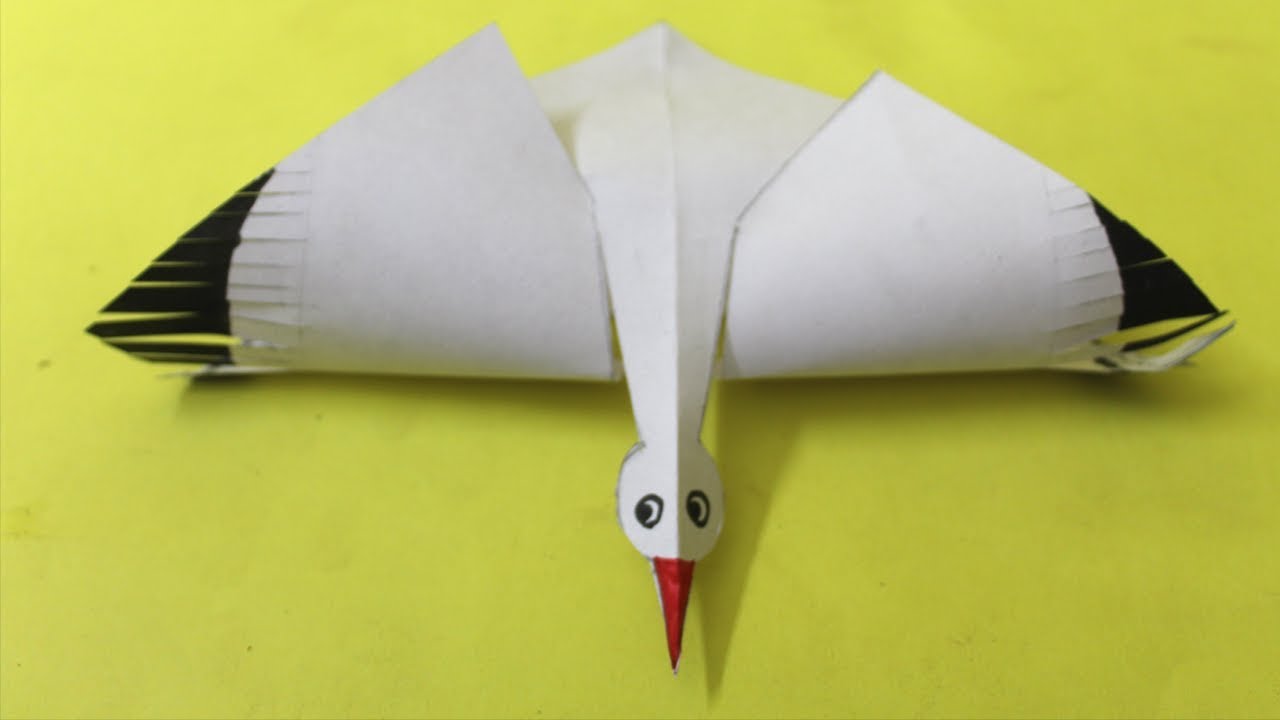 Flying Swan - Easy Paper Cygnini | Awesome Paper Craft Idea | DIY Swan ...