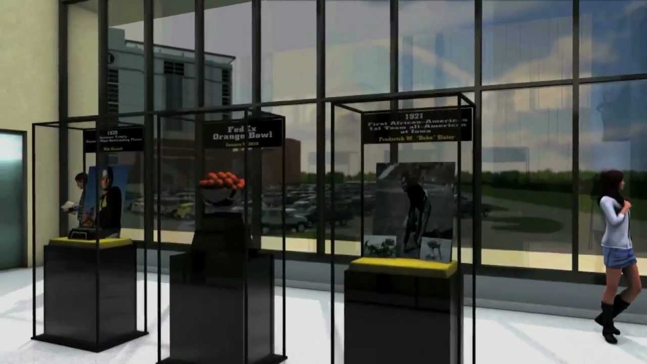 Virtual Tour of Phase 2 of the Iowa Football Facility - YouTube