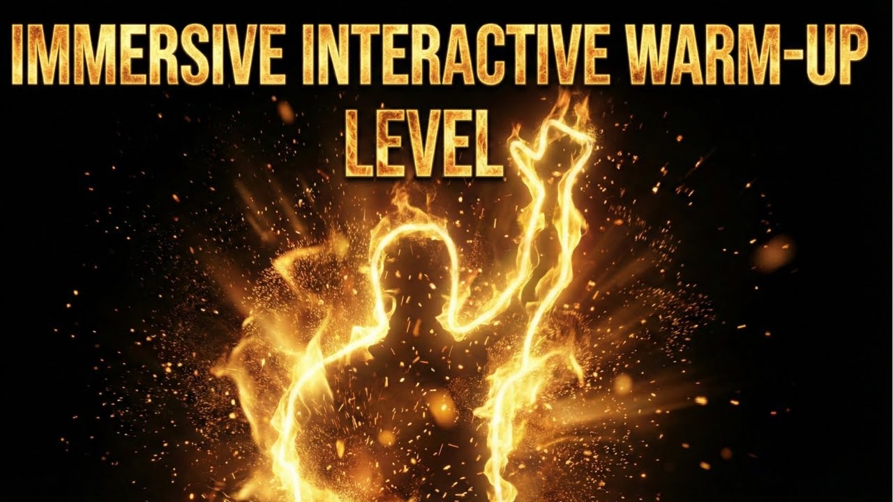 Immersive Interactive Warm-Up | Full-Body Fun & Energy Boost - YouTube