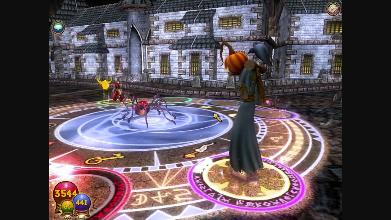 Wizard101 Spells-Black Widow(Life) - YouTube