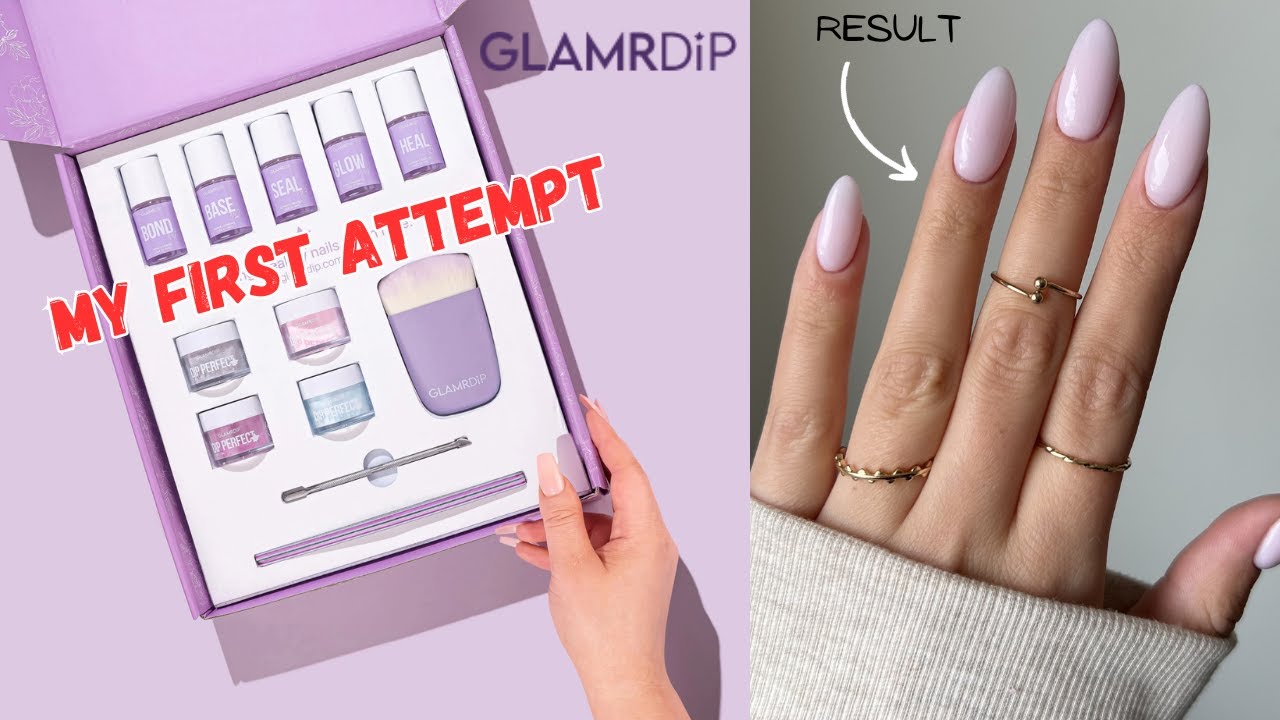 MY FIRST ATTEMPT TRYING GLAMRDIP KIT | Glamrip Review | 20% off - YouTube